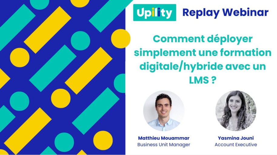 Webinar : découvrez la plateforme LMS UPility